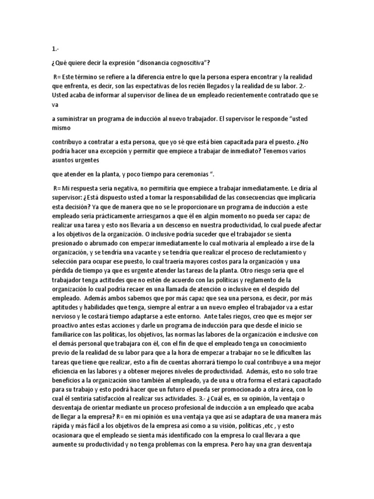 Preguntas Capitulo 8, Pag 248 Libro Admin de Recursos Hum | PDF | Tecnologia Educacional ...
