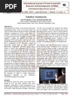 Touchless Touchscreen SEMINAR REPORT | PDF | Touchscreen | Electronics