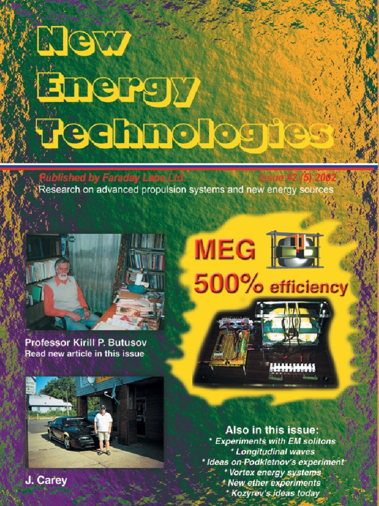 New Energy Technologies Issue 05 | PDF | Thermodynamics | Entropy