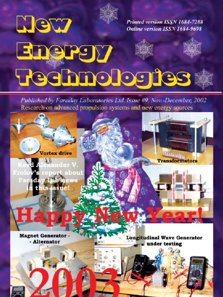 New Energy Technologies Issue 09 | PDF | Electron | Quantum Mechanics