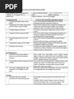 Daftar Evaluasi Diri Kerja Guru | PDF | Karier & Perkembangan