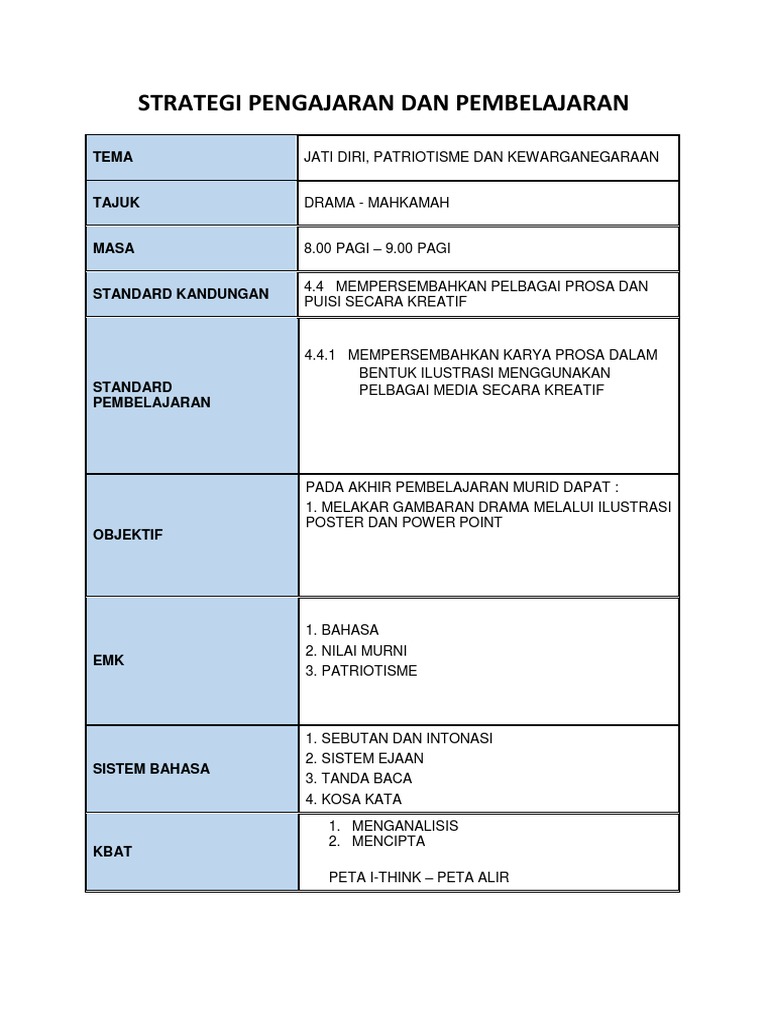 Template PDP Kumpulan 9 | PDF