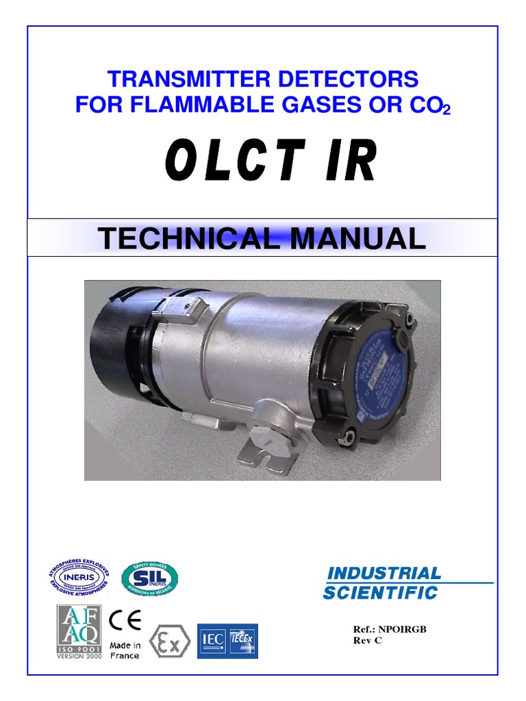 S5000 Gas Detector Technical Manual | PDF | Alkane | Electrical Wiring