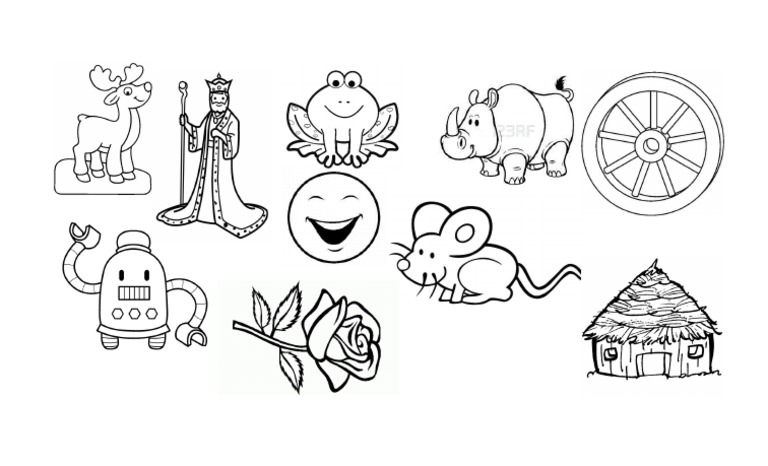 Letra R Dibujos. | PDF