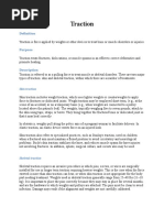 Buck's Extension Traction Overview | PDF