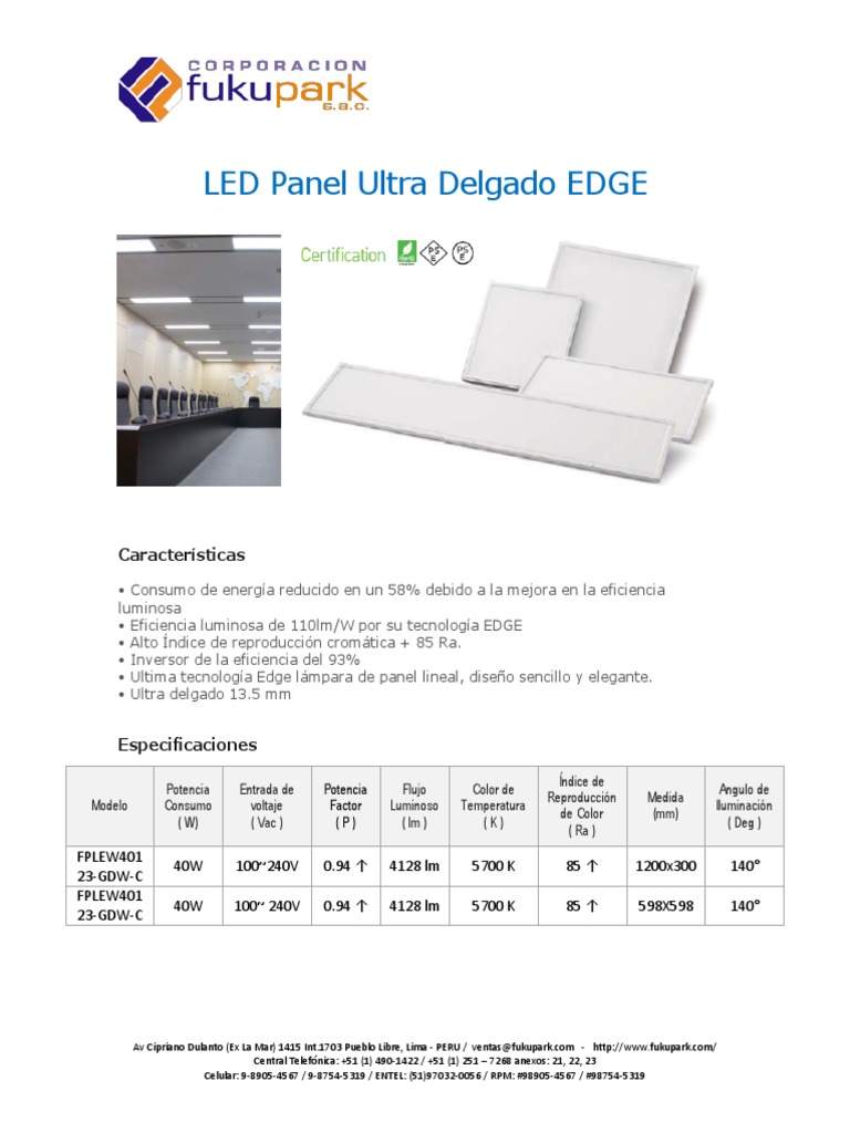 Led Panel PDF | PDF
