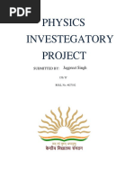 Hollow Prism - Physics Investigatory Project Class 12 CBSE | PDF ...