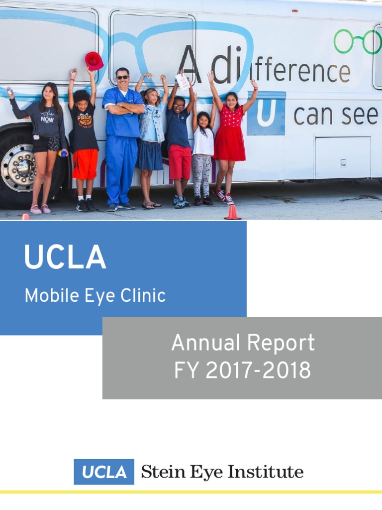 UCLA Mobile Eye Clinic 2017-18 Report | PDF | Ophthalmology | Visual ...