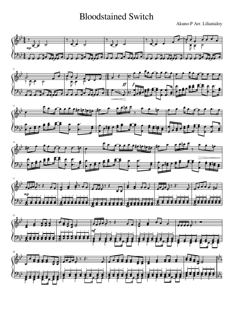 Bloodstained Switch | PDF