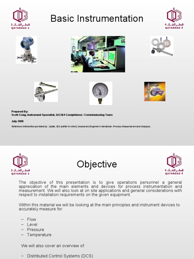 3.1 Basic Instrumentation | PDF | Flow Measurement | Pressure Measurement