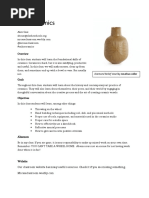 Tea Set Project Rubric | PDF | Behavior Modification | Learning