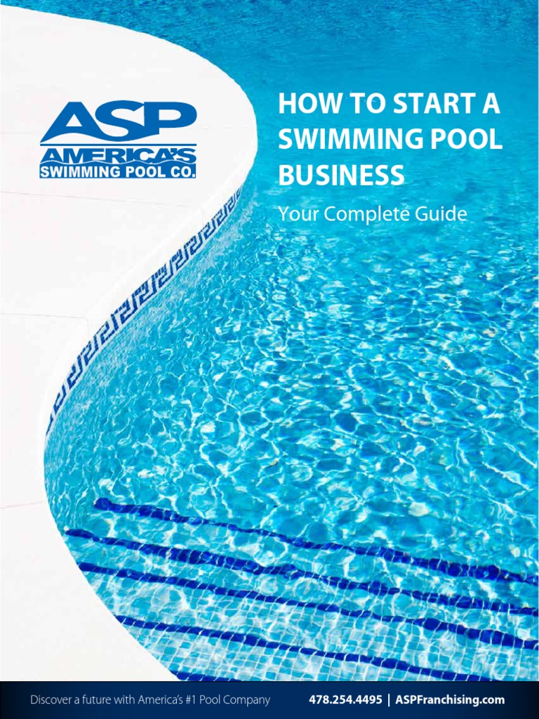 ASP Ebook How To Start A Pool Business | PDF | Pricing | Landlord