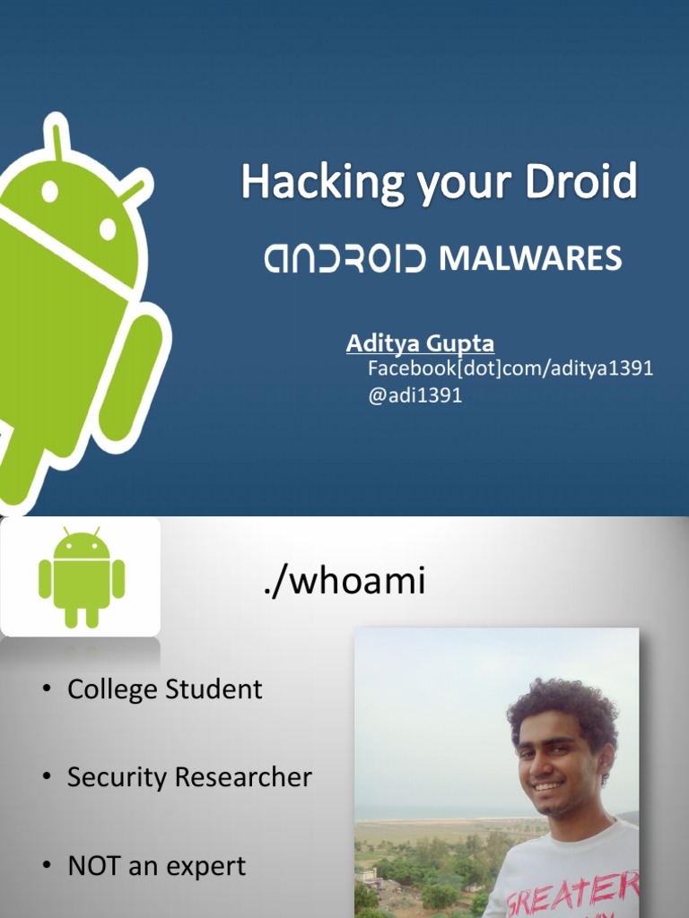 HackingyourDroid Slides PDF | PDF | Android (Operating System) | Computing