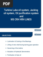 Lube Oil System and JOP SOP - Docx-1 | PDF | Pump | Power Station