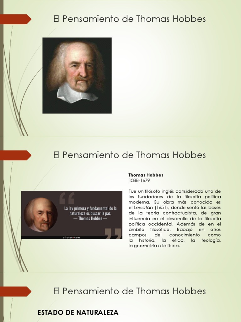 El Pensamiento de Thomas Hobbes.pptx