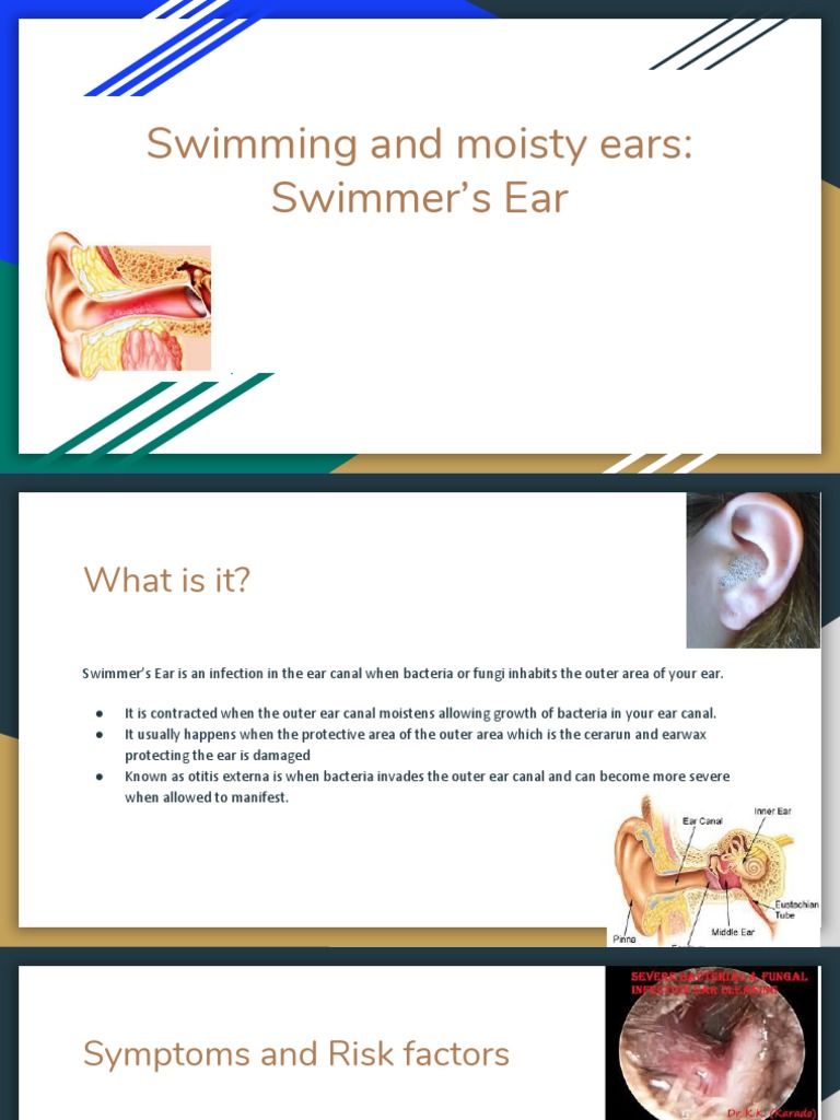 P2 Swimmer's Ear PDF | PDF | Medical Specialties | Diseases And Disorders