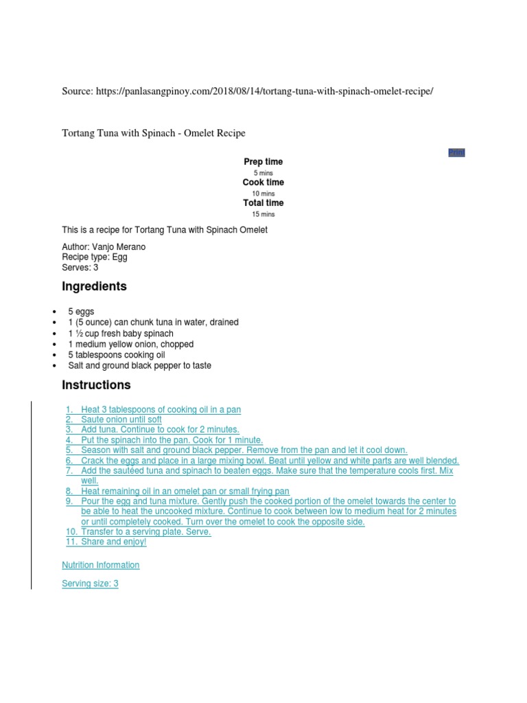 Ingredients: Prep Time Cook Time Total Time | PDF