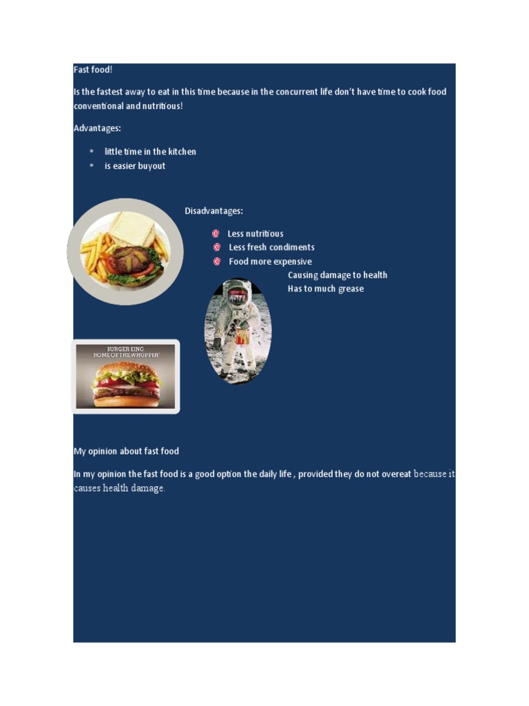 Fast Food | PDF