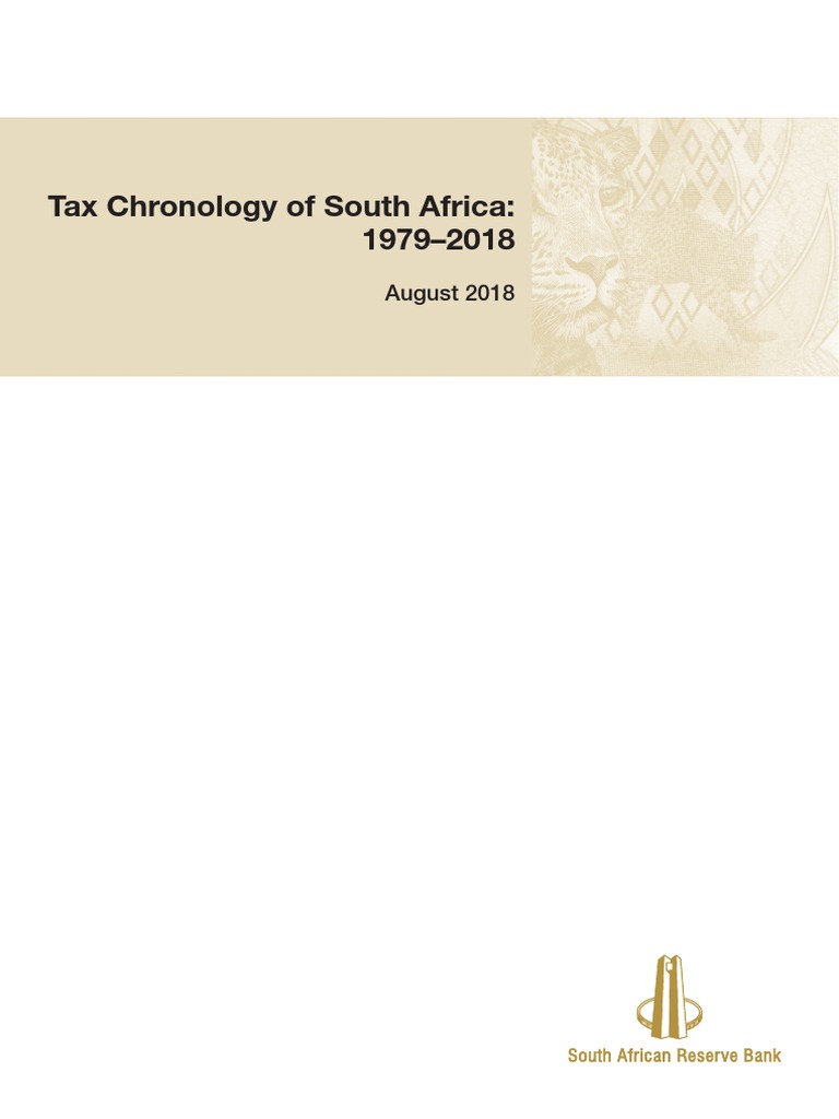 Tax Chronology 2018 | PDF | Capital Gains Tax | Value Added Tax