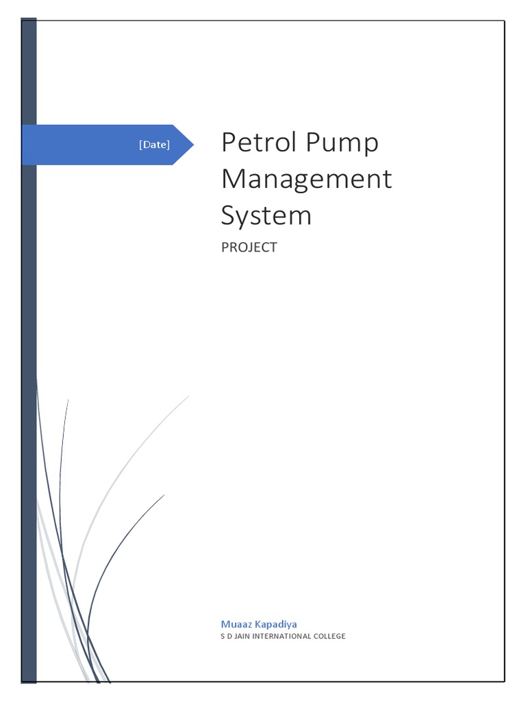 Petrol Pump Management System: Project | PDF