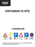 Tehničke Specifikacije Prometnih Znakova - Znakovi Opasnosti | PDF