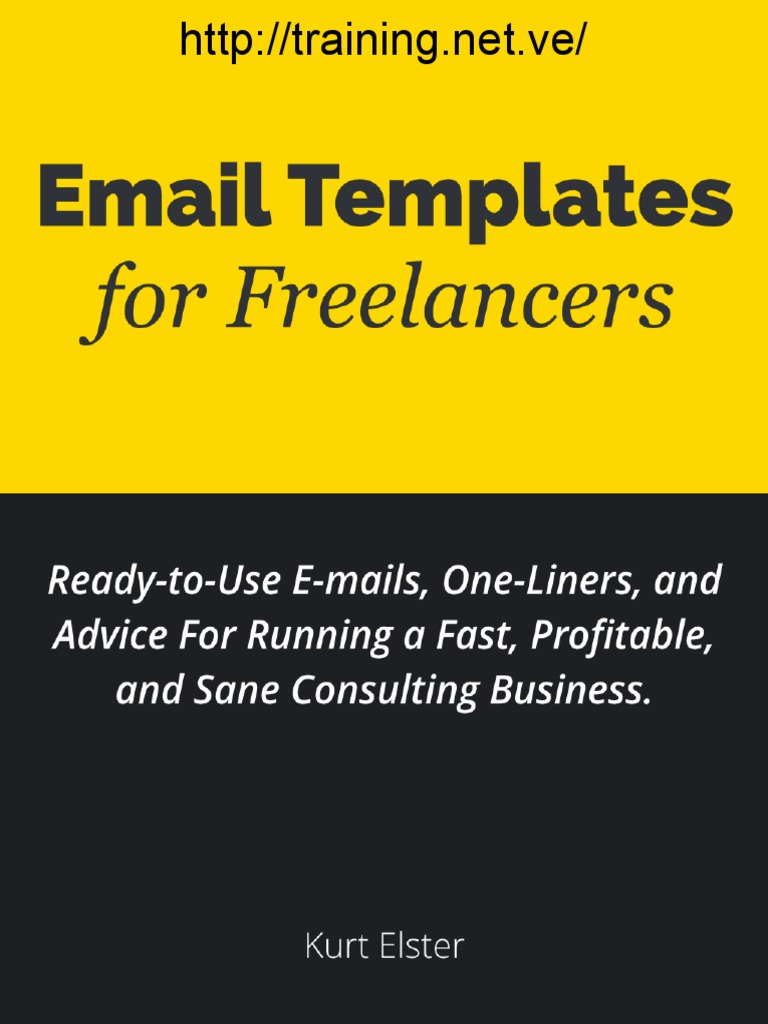 Email Templates For Freelancers | PDF | Gmail | Business