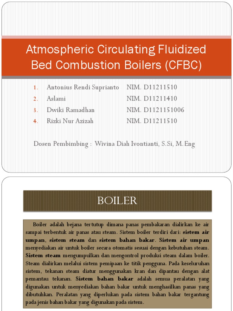 Atmospheric Circulating Fluidized Bed Combustion Boilers (CFBC | PDF Atmospheric Circulating Fluidized Bed Combustion Boilers (CFBC | PDF