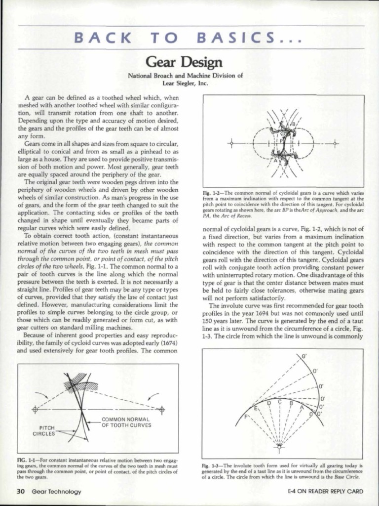 Introduction To Gears | PDF | Gear | Circle