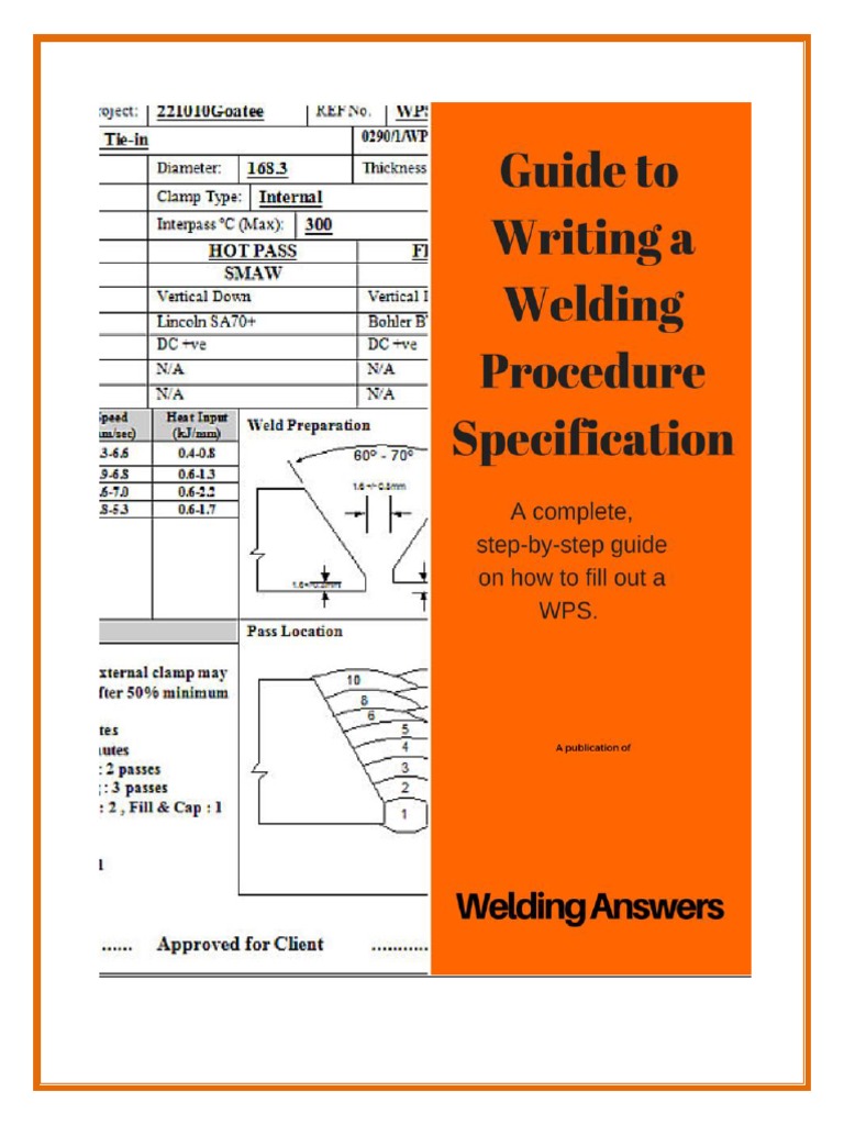 Writing a Welding Procedure Specification | PDF | Welding | Construction