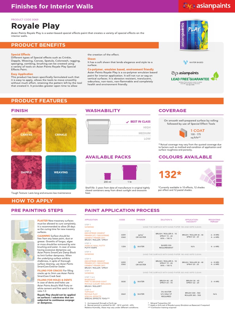 Special Effects Interior Paint Creates Unique Textured Finishes for ...