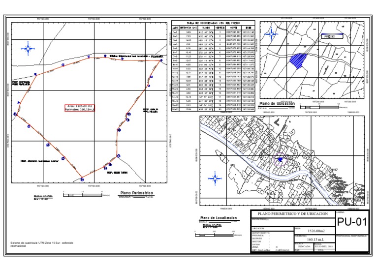 Plano Perimetrico y de Ubicacion - Modelo | PDF | Programacion Funcional | Métodos formales