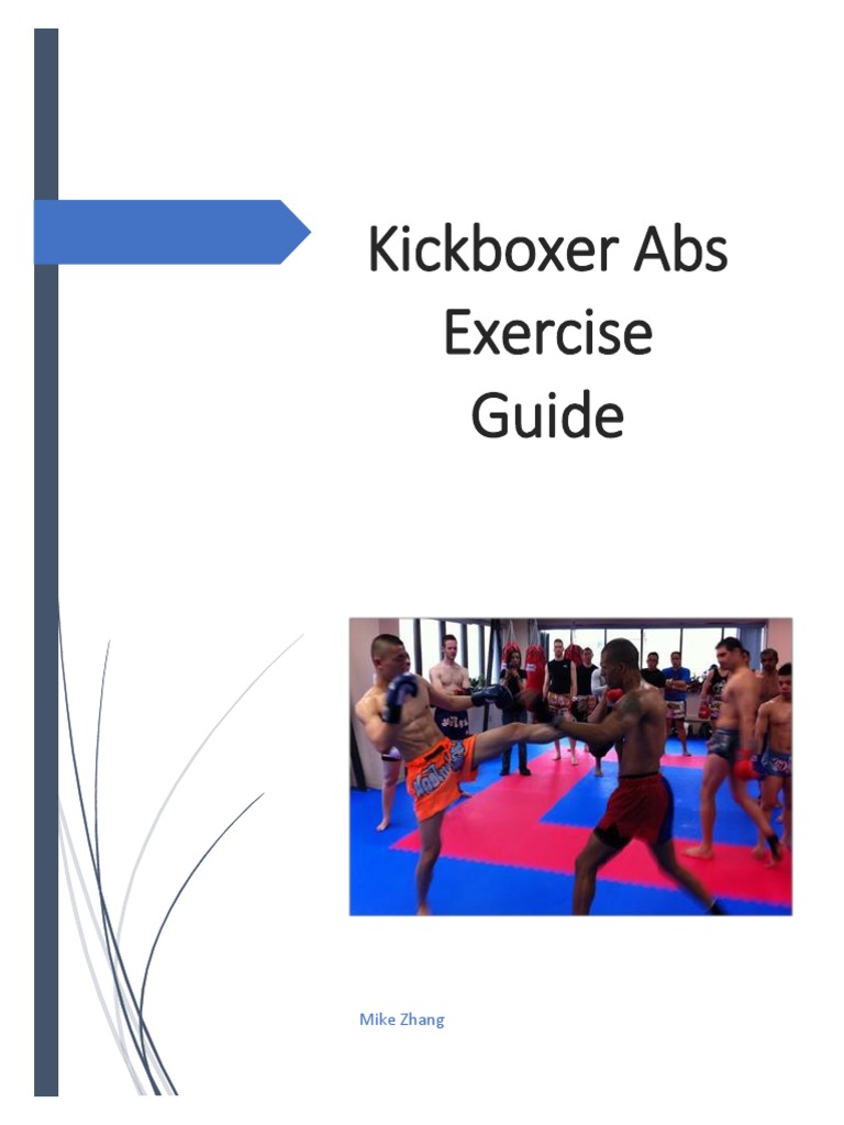 Kickboxer Abs Exercise Guide: Mike Zhang | PDF | Abdomen | Foot