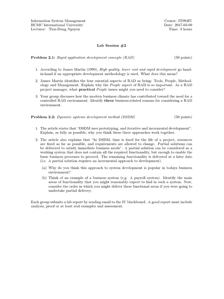 Ism | PDF | Software Development Process | Systems Science