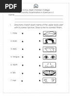 Number Worksheet 1 10 TAGALOG | PDF