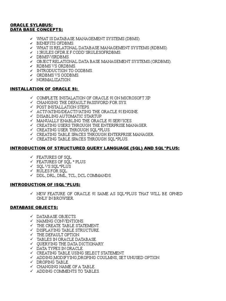 Oracle Queries | PDF | Pl/Sql | Oracle Database