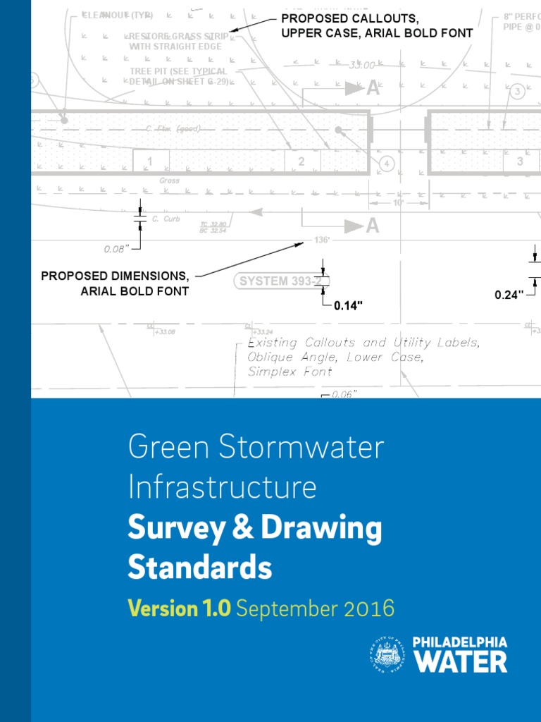 GSI Survey and Drawing Standards | PDF | Computer Aided Design | Auto Cad