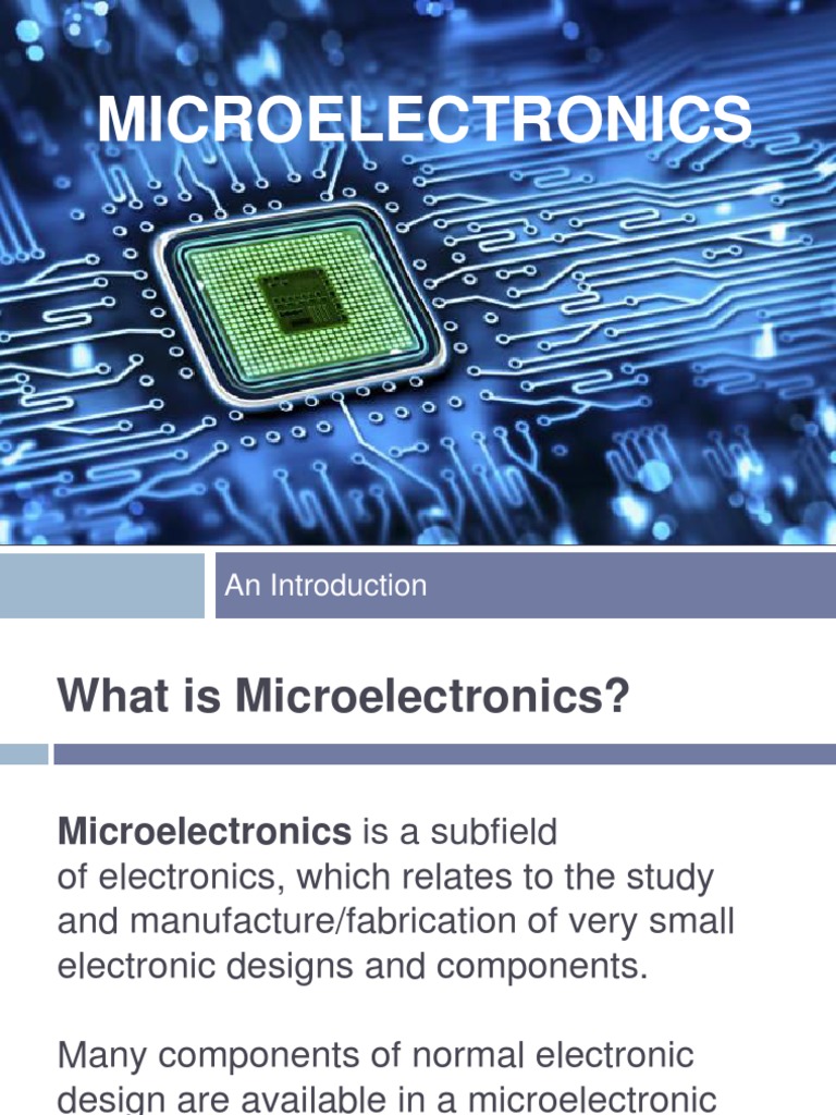 1 - Introduction To Microelectronics LMSver | PDF | P–N Junction ...