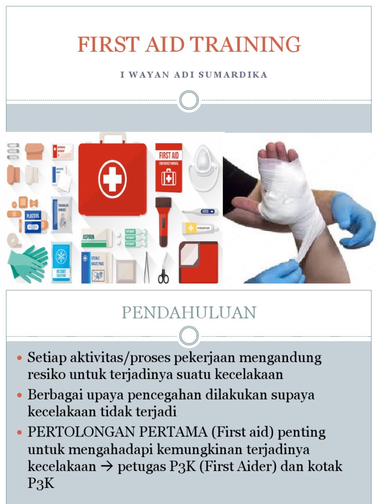 Materi Presentasi FIRST AID | PDF