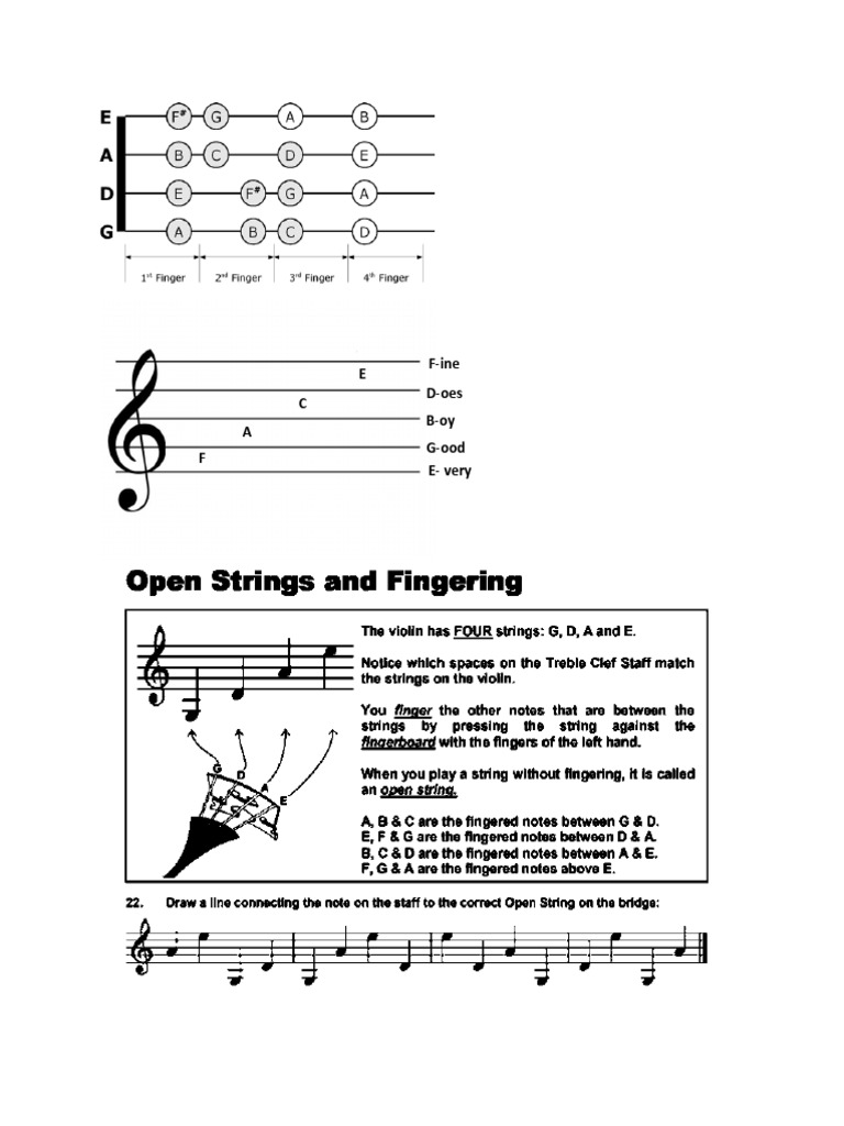Violin Level 1 | PDF