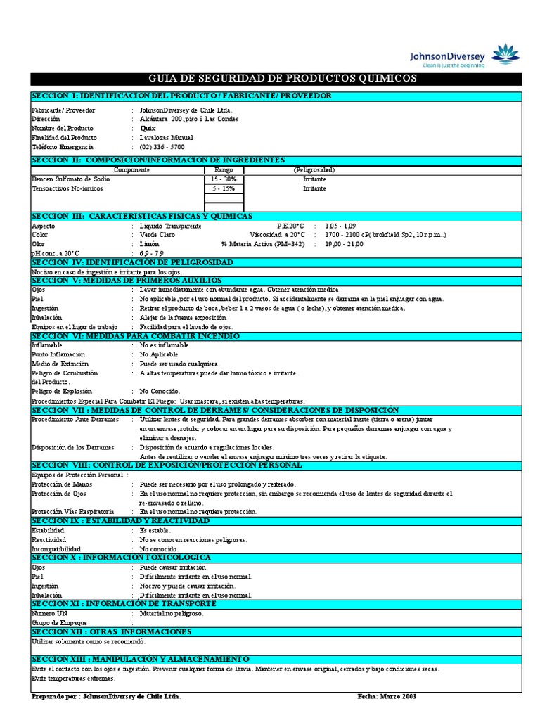 Quix PDF | PDF | Agua | Química