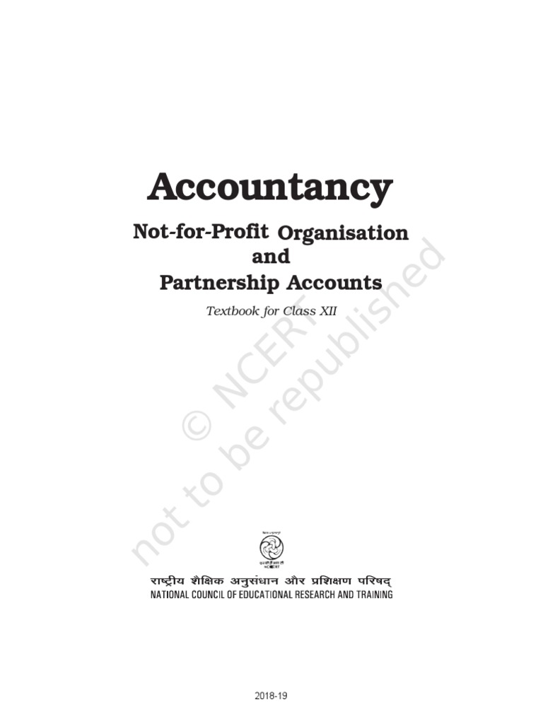 Class 12 Accountancy Part 1 | PDF | Debits And Credits | Bookkeeping