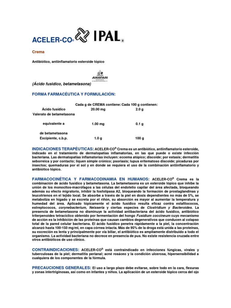 Aceler CO | PDF | Medicamentos con receta | Antibióticos