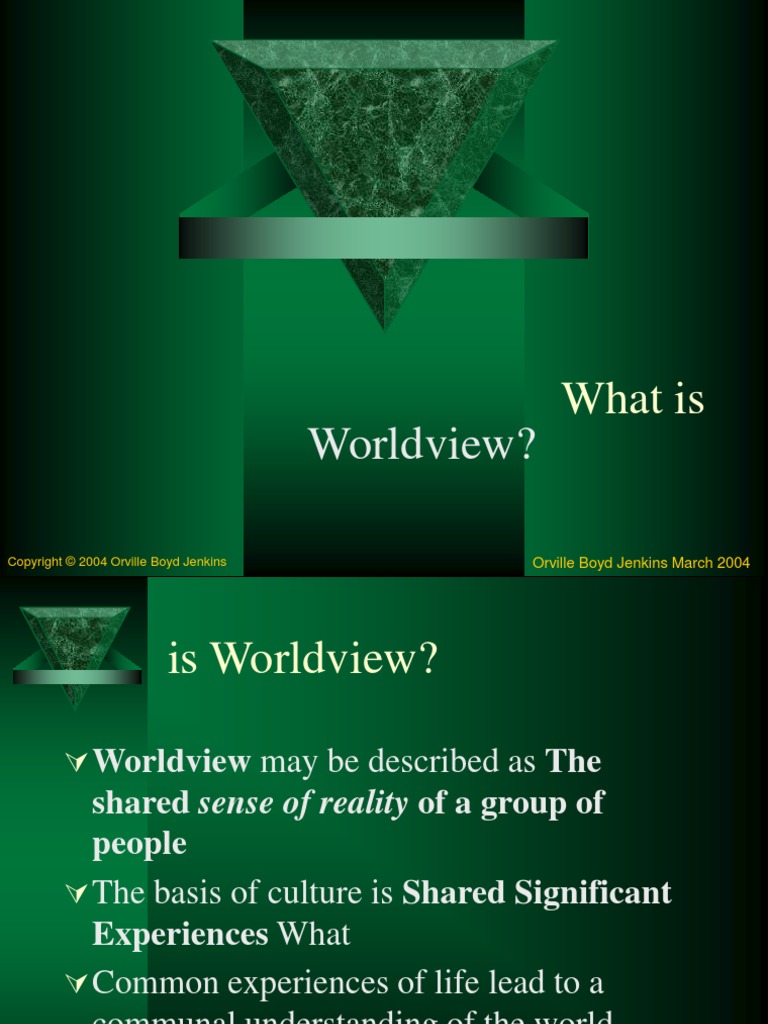 What Is Worldview | Download Free PDF | World View | Identity (Social ...