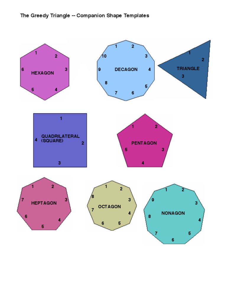 Greedy Triangle Shapes | PDF