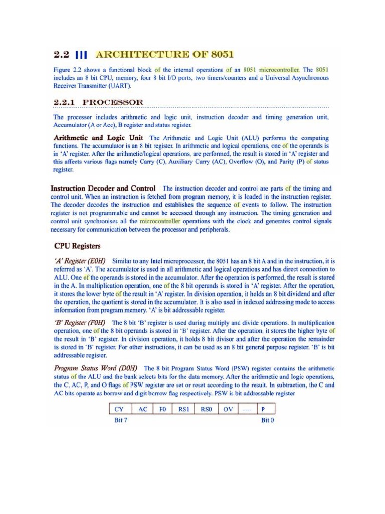 IO Ports in 8051 | PDF