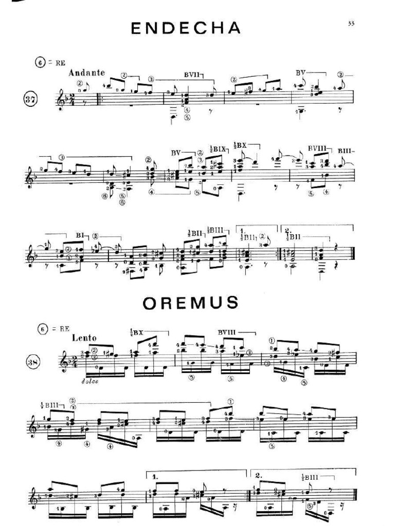 Endecha I Oremus PDF | PDF