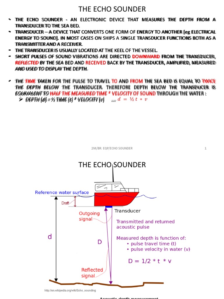 Echo Sounder | PDF | Piezoelectricity | Sound