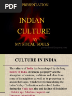 Indian Culture Presentation | PDF