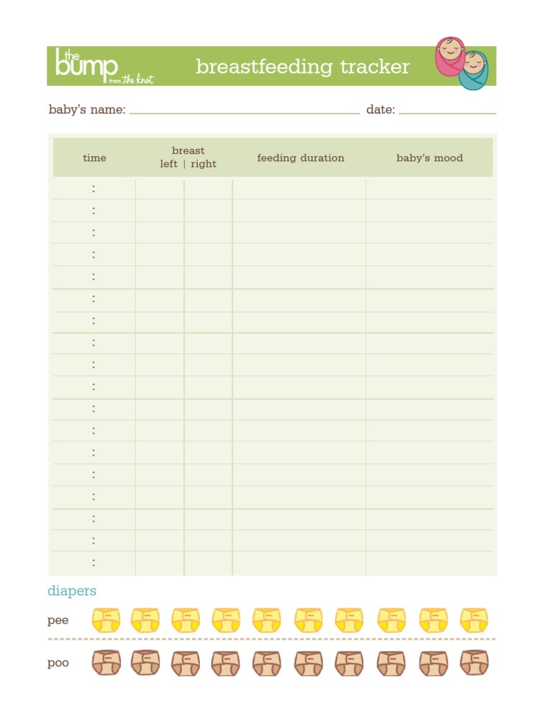 Breastfeeding Tracker PDF | PDF