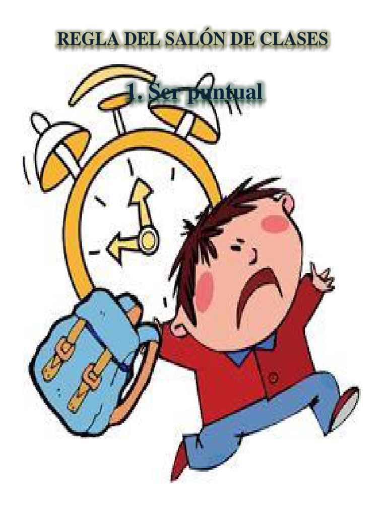 Regla Del Salón de Clase | PDF